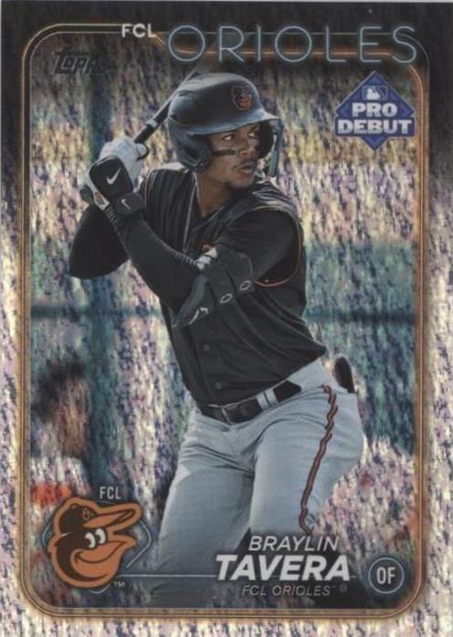 2024 Topps Pro Debut - Braylin Tavera #PD-161 Sparkle Foil /175 (RC ...