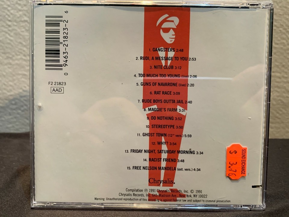 The Singles Collection by The Specials (CD, Aug-2014) - Used ...