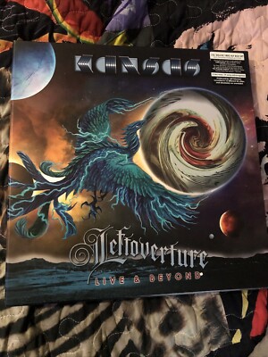 Kansas Leftoverture Live & Beyond 2018 Deluxe 180G 4LP Box Set Blue ...