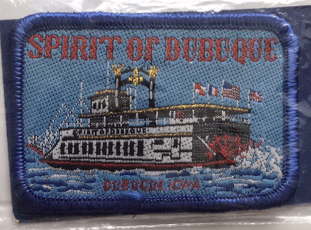 NIP Spirit of Dubuque Mississippi River Paddlewheeler Steamboat Boat ...
