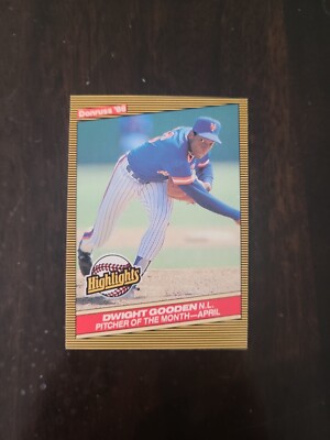 1986 Donruss Highlights Dwight Doc Gooden #8 New York Mets | eBay