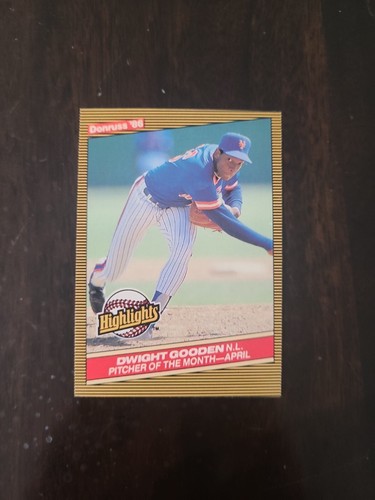 1986 Donruss Highlights Dwight Doc Gooden #8 New York Mets | eBay