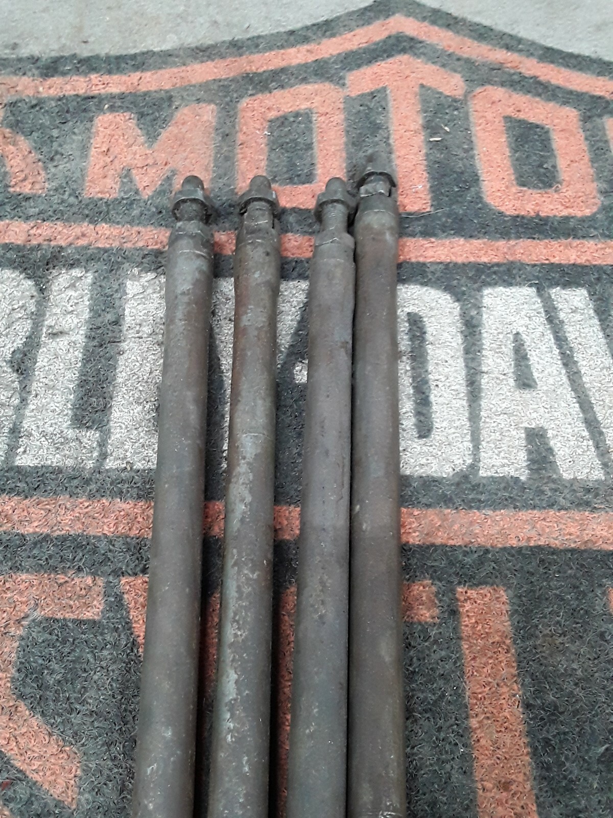 STOCK HARLEY SHOVELHEAD VINTAGE CHOPPER PUSH RODS FOR 1966-1984 BIG ...