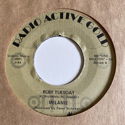 Melanie 45 Ruby Tuesday / Peace Will Come NEW reissue unplayed | eBay
