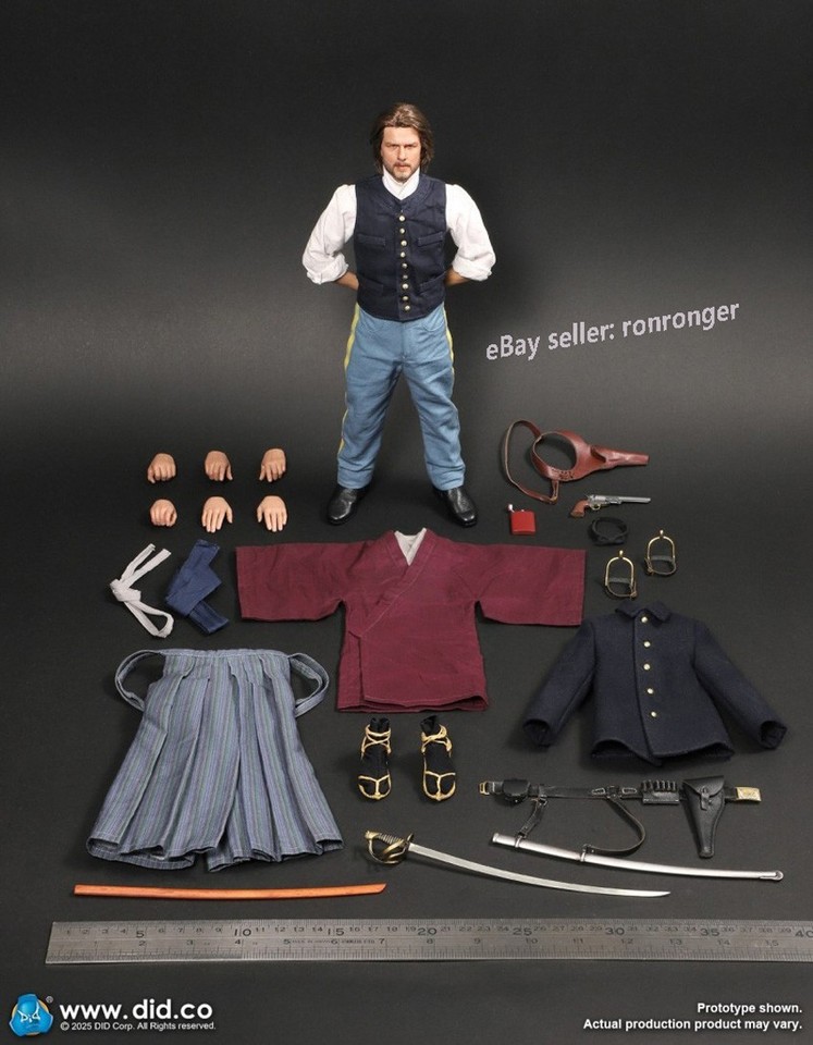 DID 1:6 The Last Samurai Captain Nathan Algren NS80186 & Horse E60082 ...