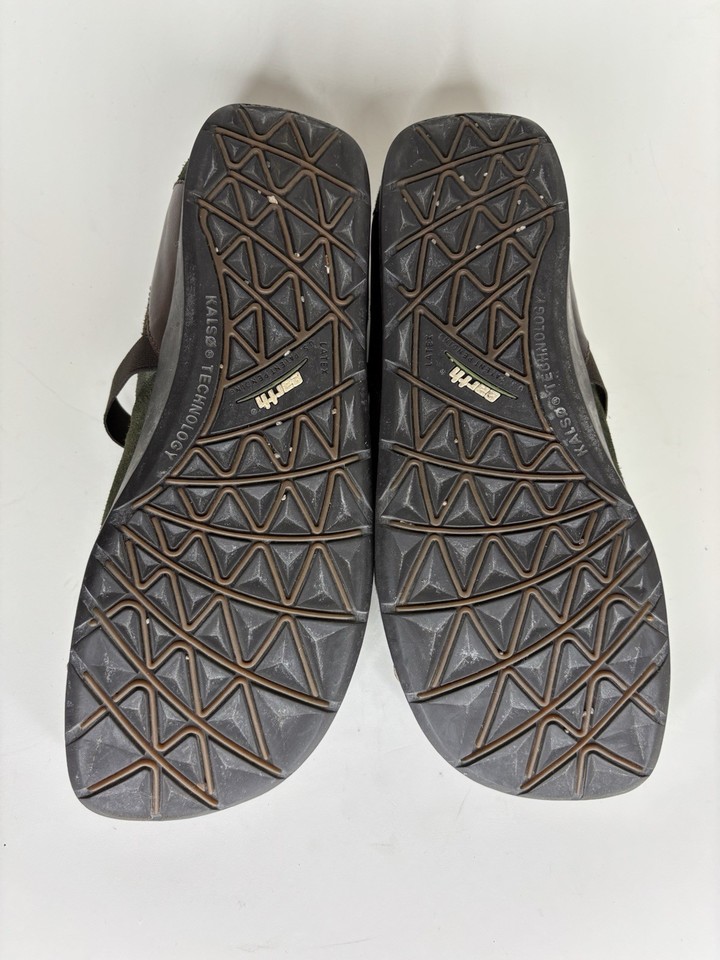 Earth Kalso Allure Mary Jane Shoes Womens Size 8B Brown Green Suede ...
