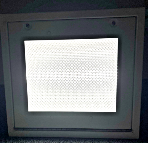 NEW 1’x1’ Surface Mount LED Fixtures, Hospital/Prison Grade, Tamper ...