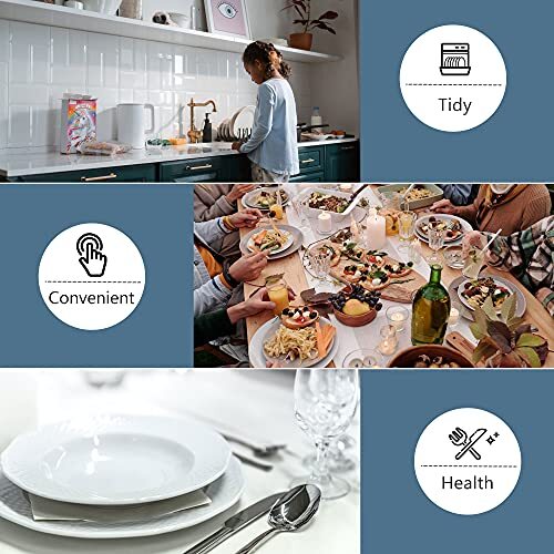 UPGRADED W10195416 (Packs of 4), Dishwasher Wheels Lower Rack for ...