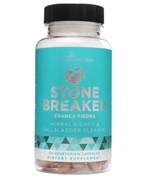 Eu Natural Stone Breaker Herbal Kidney & Gallbladder Cleanse Capsule ...