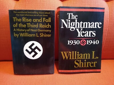 Rise and Fall Third Reich The Nightmare Years William L. Shirer 1960 ...