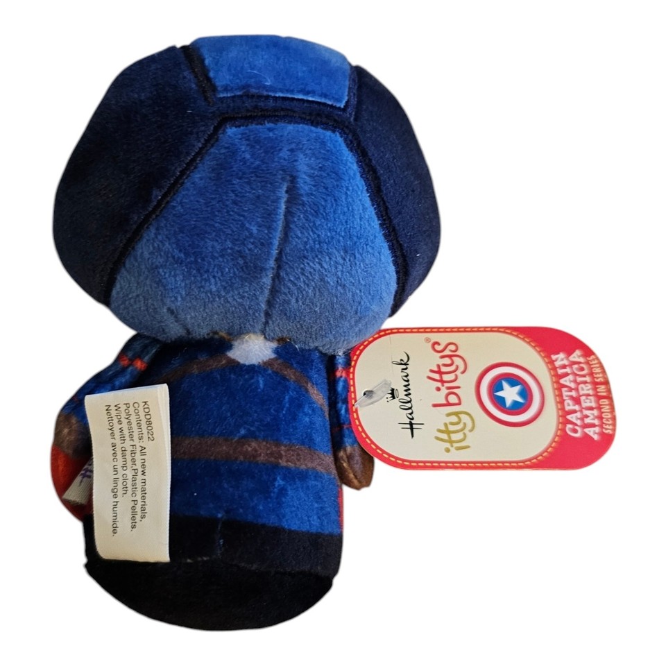 Hallmark Itty Bittys CAPTAIN AMERICA Second in Series 2nd (Marvel) NWT ...