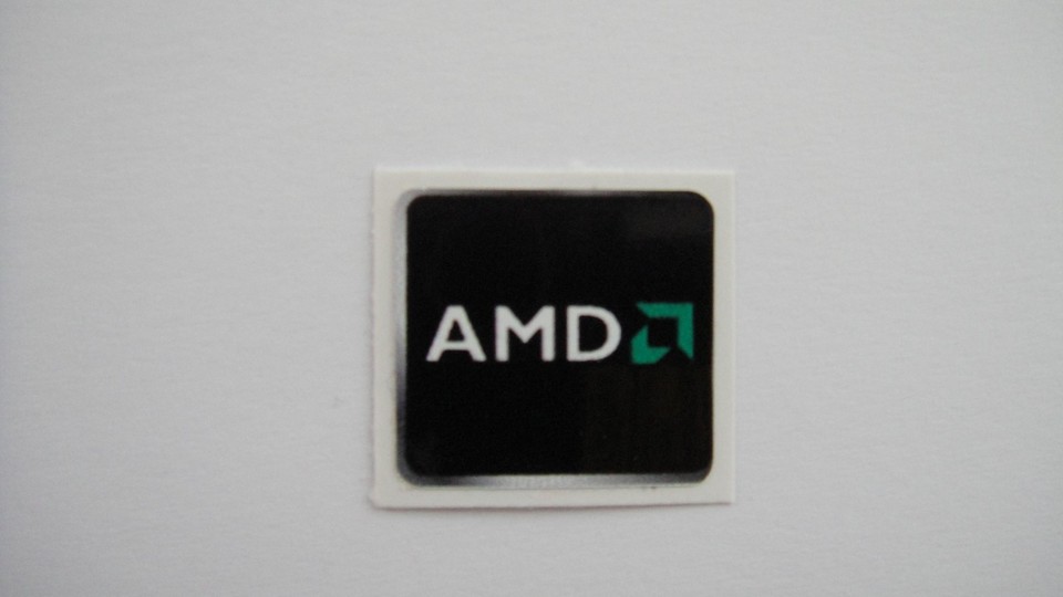 AMD Sticker Badge Logo Decal for laptop desktop PC | eBay