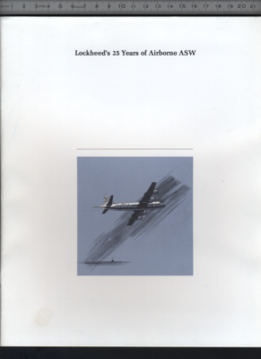 (192) brochure aircraft lockheed's 25 years of airborne asw | eBay