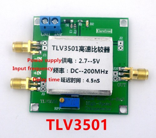 High Speed Comparator TLV3501 4.5ns Frequency Meter Shaping Module | eBay