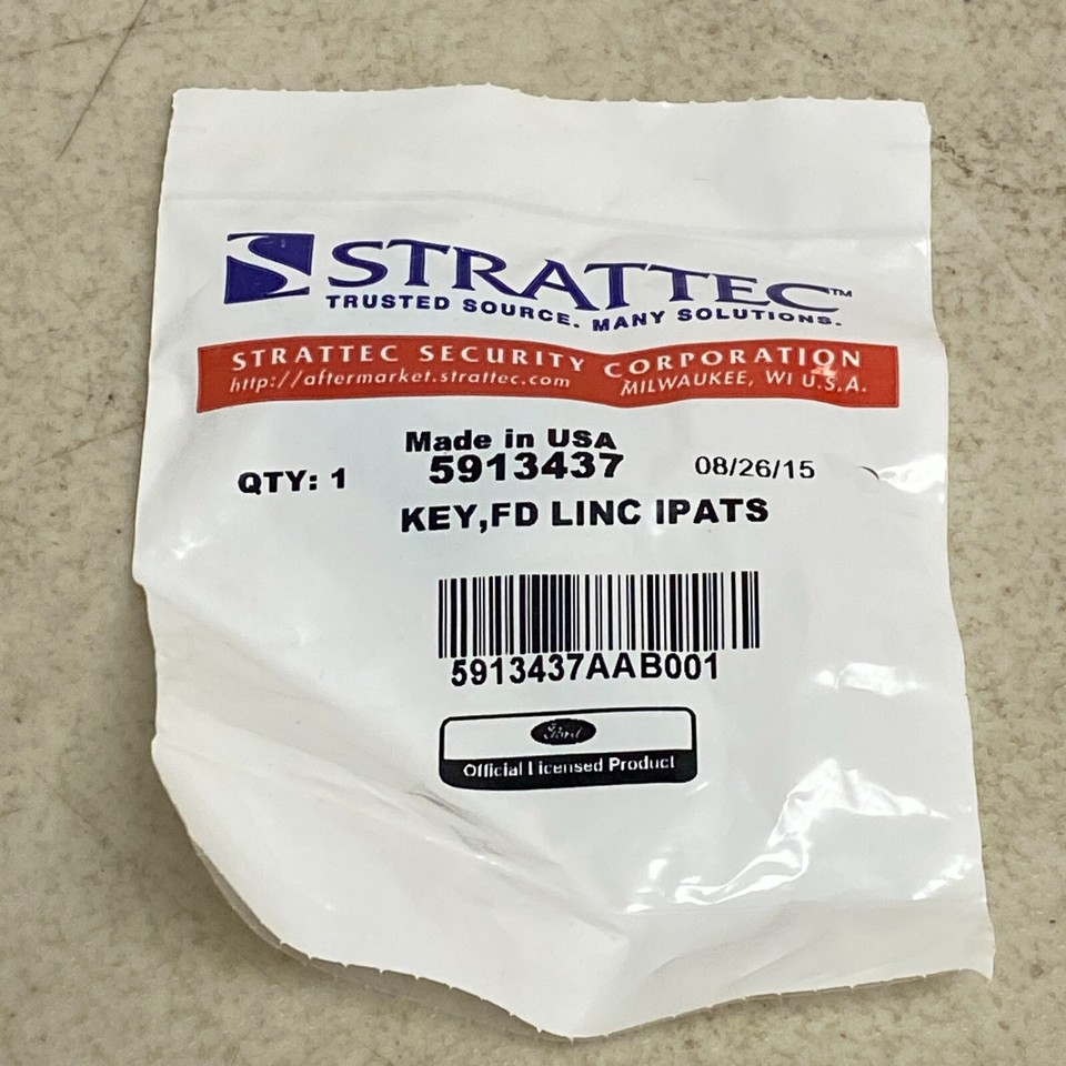 Strattec PATS Key for Ford/Lincoln Lincoln Aviator 2003-2005,Lincoln LS ...