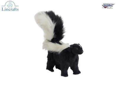 Skunk Plush Soft Toy by Hansa 4730 -Brand New- Lincrafts UK Est 1993 ...