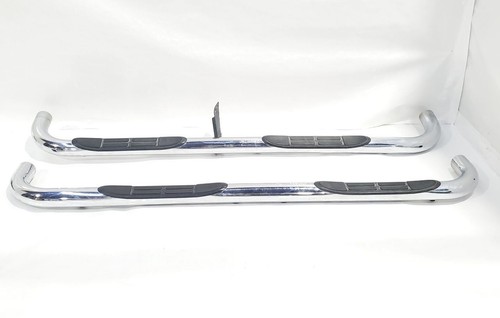 2006 Hummer H2 OEM Running Boards Step Bar Chrome Set 88962007 | eBay