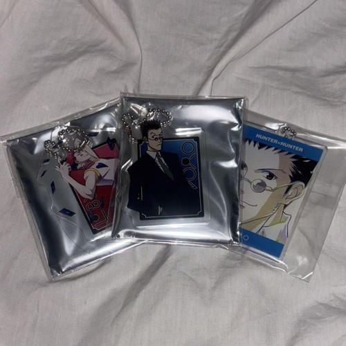 Hunter x Hunter Hisoka Leorio Acrylic Keychain Set 4pcs Garment Toy ...