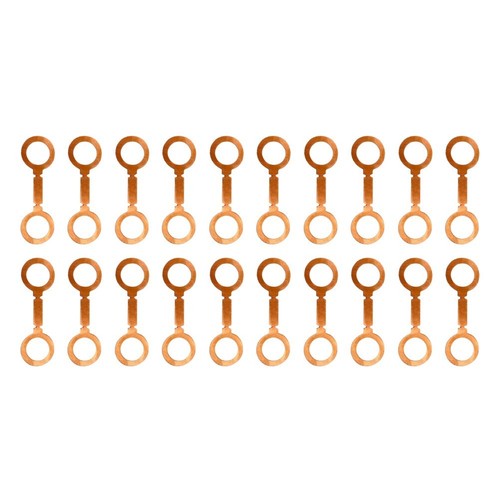 Jeu complet de joints d'??tanch??it?? en cuivre 20 pi??ces pour entretien inject | eBay