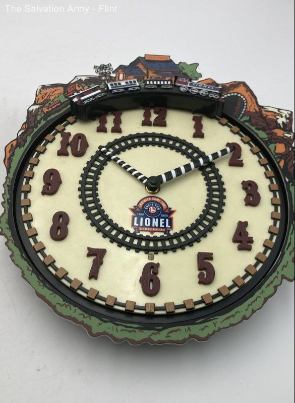 Lionel 100th Anniversary 1900-2000 Collectible Train Clock With ...