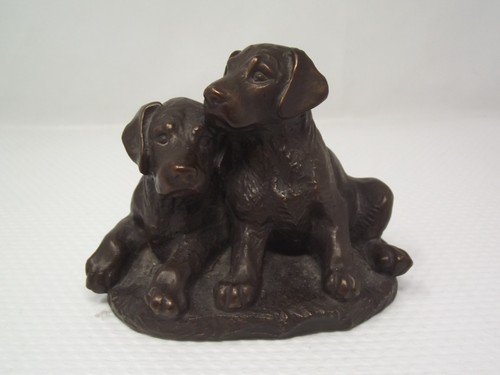 Labrador Dog Ornament Cold Cast Bronze Resin JL16 | eBay UK