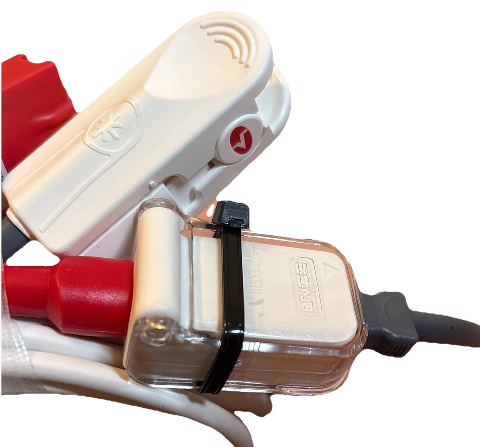 Authentic Masimo 1863 LNCS DCI SpO2 Reusable Finger Sensor 10ft 2056 ...