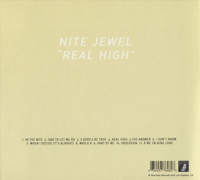 NITE JEWEL REAL HIGH NEW CD 634457764828| eBay