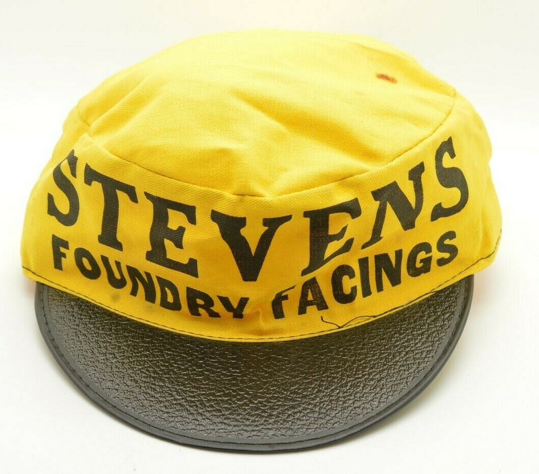 Vintage 1950s Stevens Foundry Facings Factory Hat Rai… - Gem