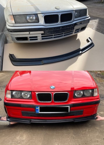 BMW E36 NON M3 front splitter lip spoiler prelift and facelift abs ...