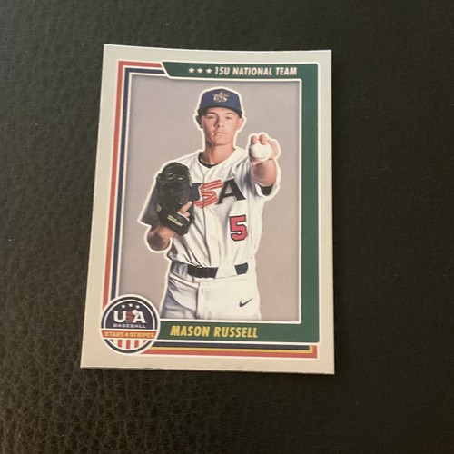 2022 USA Baseball Stars & Stripes Mason Russell #83 | eBay