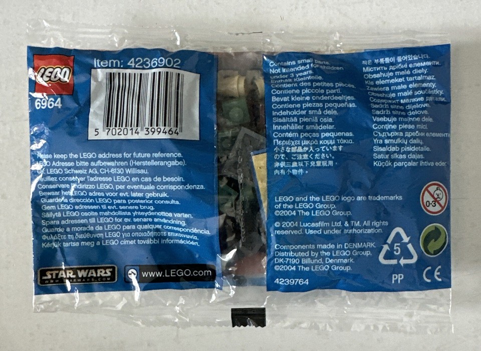LEGO Star Wars: Boba Fett's Slave I (6964) Mini Polybag 5702014399464 ...
