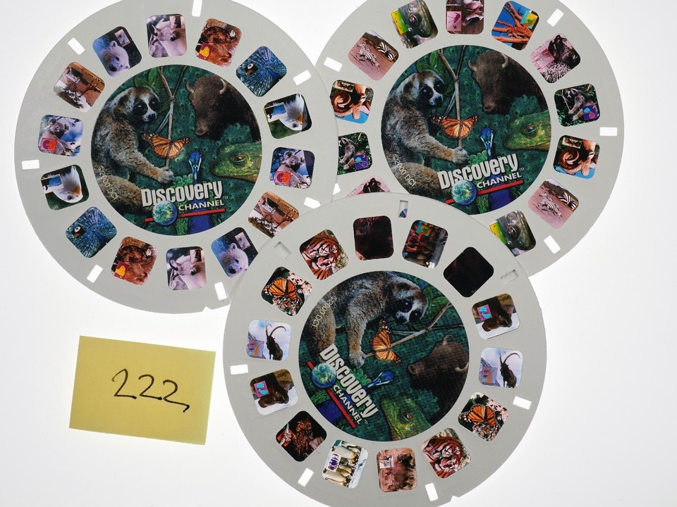 View-master 3 reel sets Disney Discovery Channel Natures Animals you ...