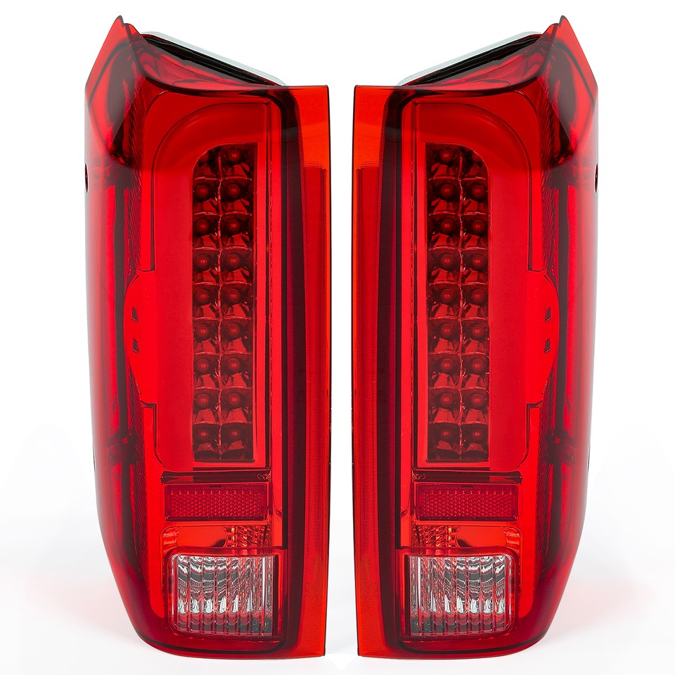 [FULL LED] Tail Lights Rear Lamps For Ford F150 F250 F350 Bronco 90-97 ...