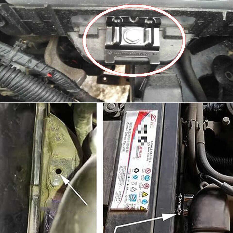 Battery Hold Down Clamp Bracket Bolt For VW Golf Mk5 Mk6 Audi A1 A3 ...