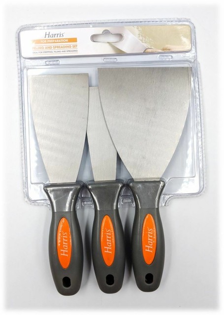 Harris Wallpaper Scraper Tool Set Paint Scrapers With Plastic Handle ...