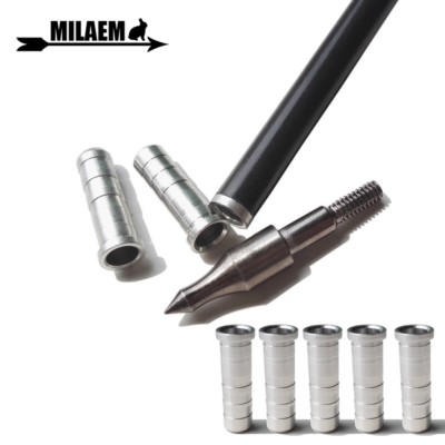 Archery Arrow Inserts Aluminum ID6.0/6.2mm Arrow Shaft Accessories Bow ...