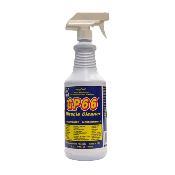 Gp66 Miracle Cleaner Concentrated Cleans & Degreases 32 Oz for sale ...