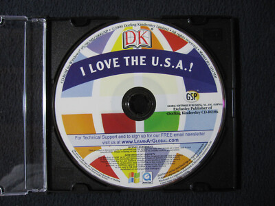 DK I Love the U.S.A. [CD-ROM] Windows 95/98/2000/XP | eBay