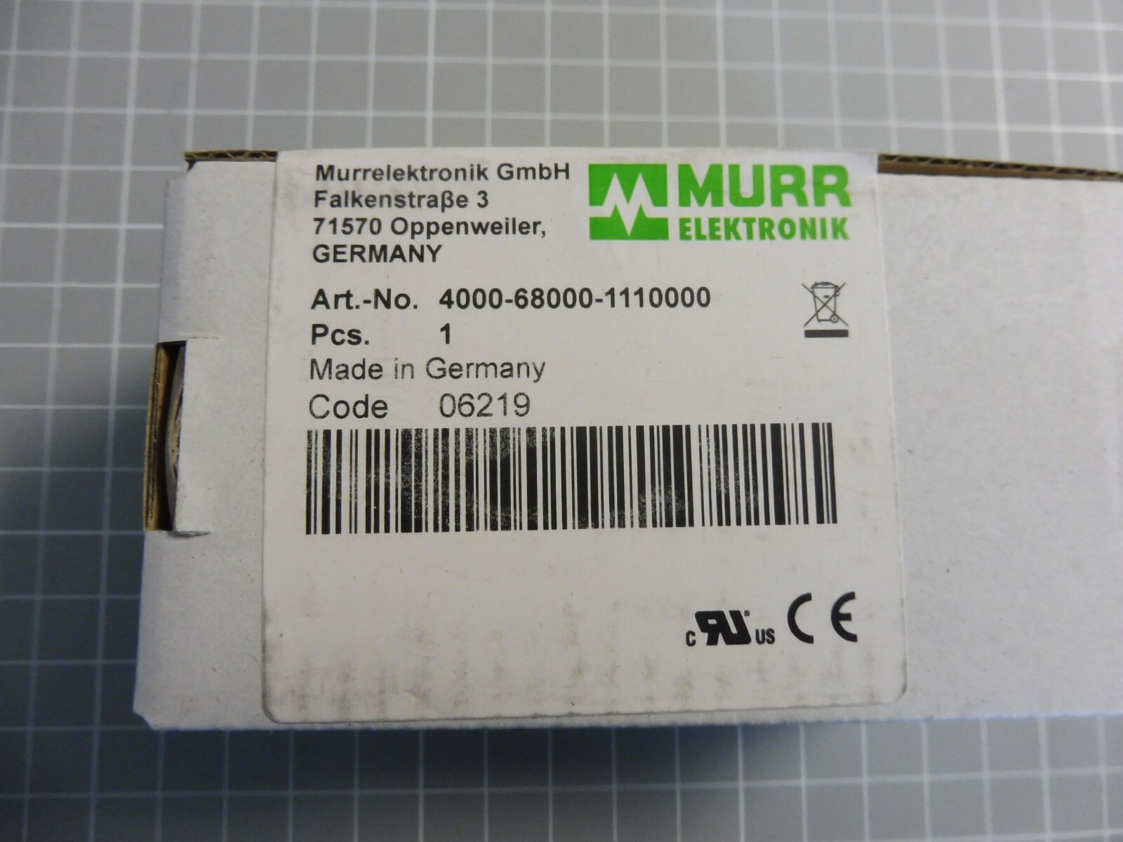 1 x Murr Elektronik Modlink MSDD Datensteckverbindereinsatz 4000-68000 ...