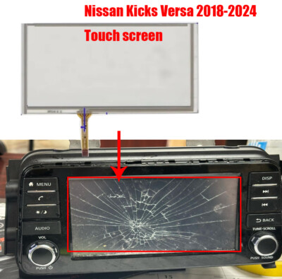 Replacement Display 2018-24 7" Nissan Kicks Versa Touch Screen ...