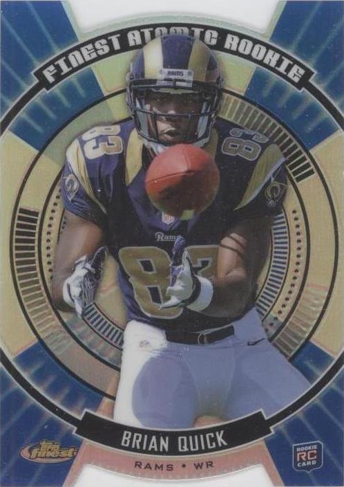 2012 Topps Finest Brian Quick #FAR-BQ for sale | eBay