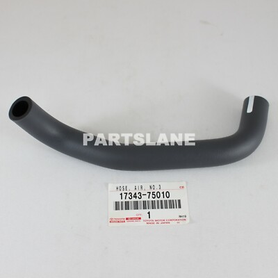 Toyota 4Runner HiAce Hilux Dyna OEM Genuine Air Hose 17343-75010 ...