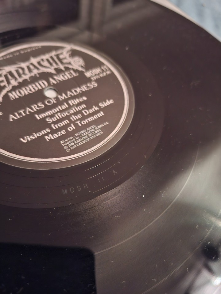 Morbid Angel - Altars of Madness LP 1989 (Replica) Death Metal | eBay.de