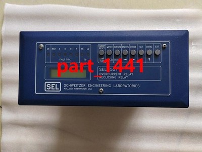 ship Fedex SEL-551 Overcurrent relay 125v/250v 055100CX132X | eBay