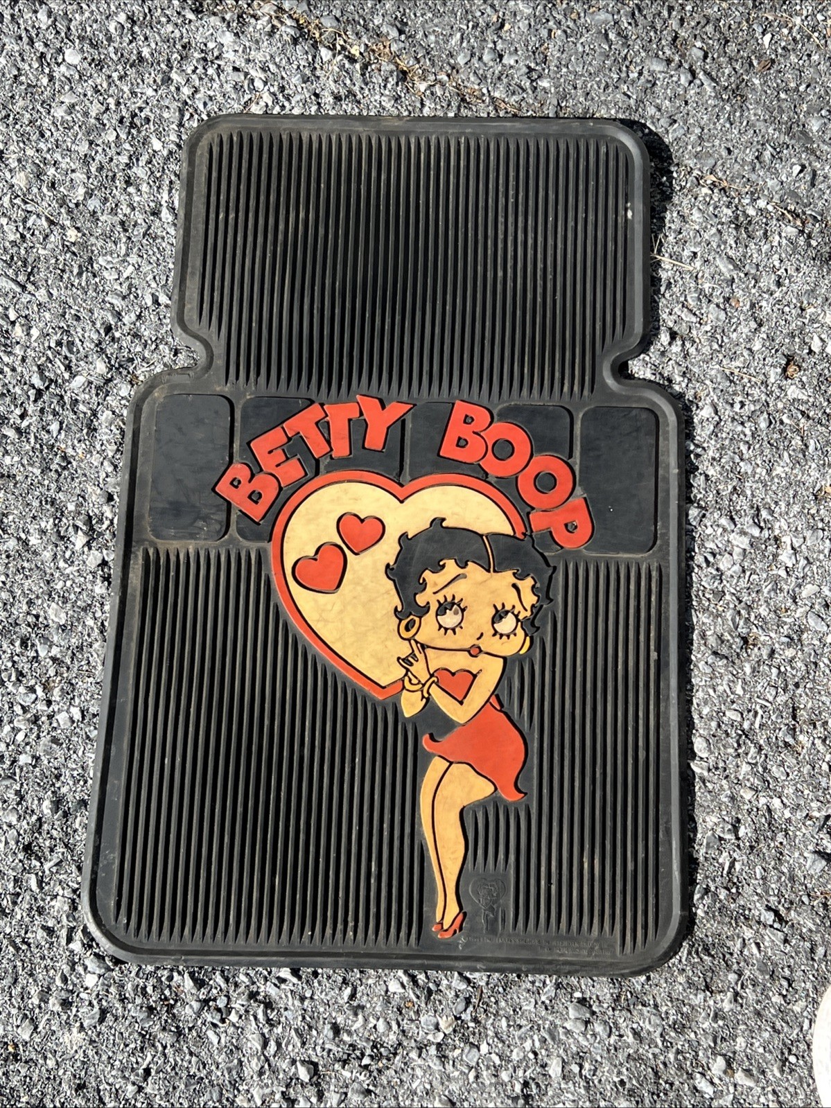 Front Seat Only Betty Boop Valentine’s Day Scene car mat | eBay