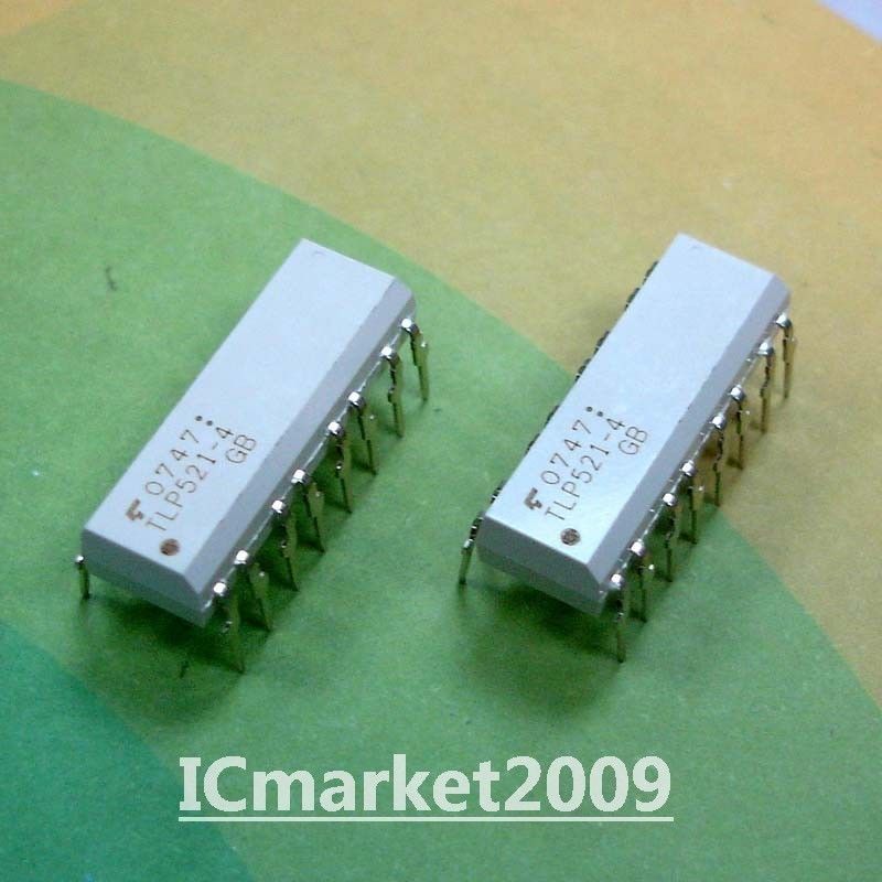 50 PCS TLP521-4GB DIP-16 TLP521-4 Photocoupler GaAs Ired & Photo ...