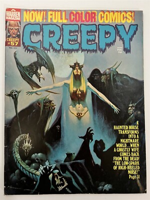 CREEPY #57 1973 WARREN HORROR MAGAZINE FAMOUS MONSTERS | eBay
