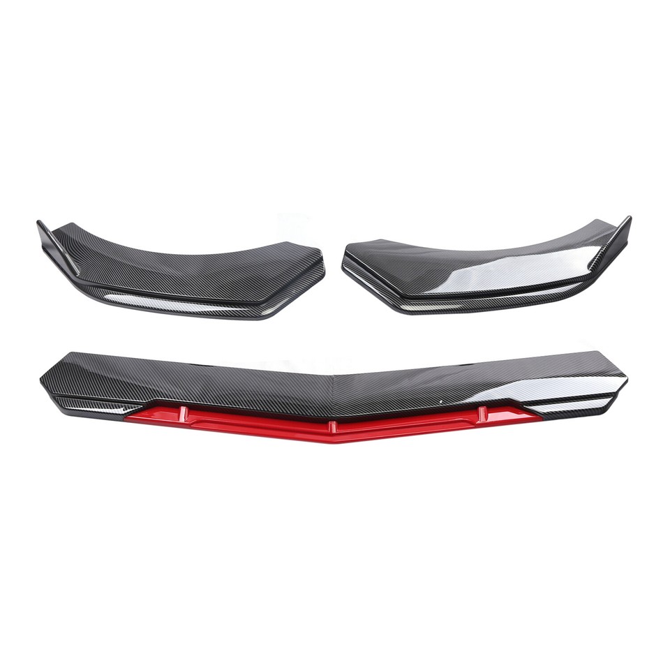 For Kia Rio 2001-2022 Front Bumper Splitter Spoiler Strut Rods carbon ...