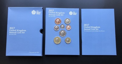 ROYAL MINT UK 2017 BRILLIANT UNCIRCULATED 13 COIN ANNUAL COIN SET | eBay
