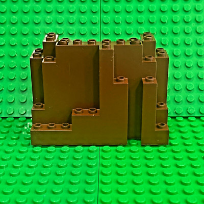 LEGO 6082 Brown BURP Rock Panel 4x10x6 Rectangular : Castle Mountain ...